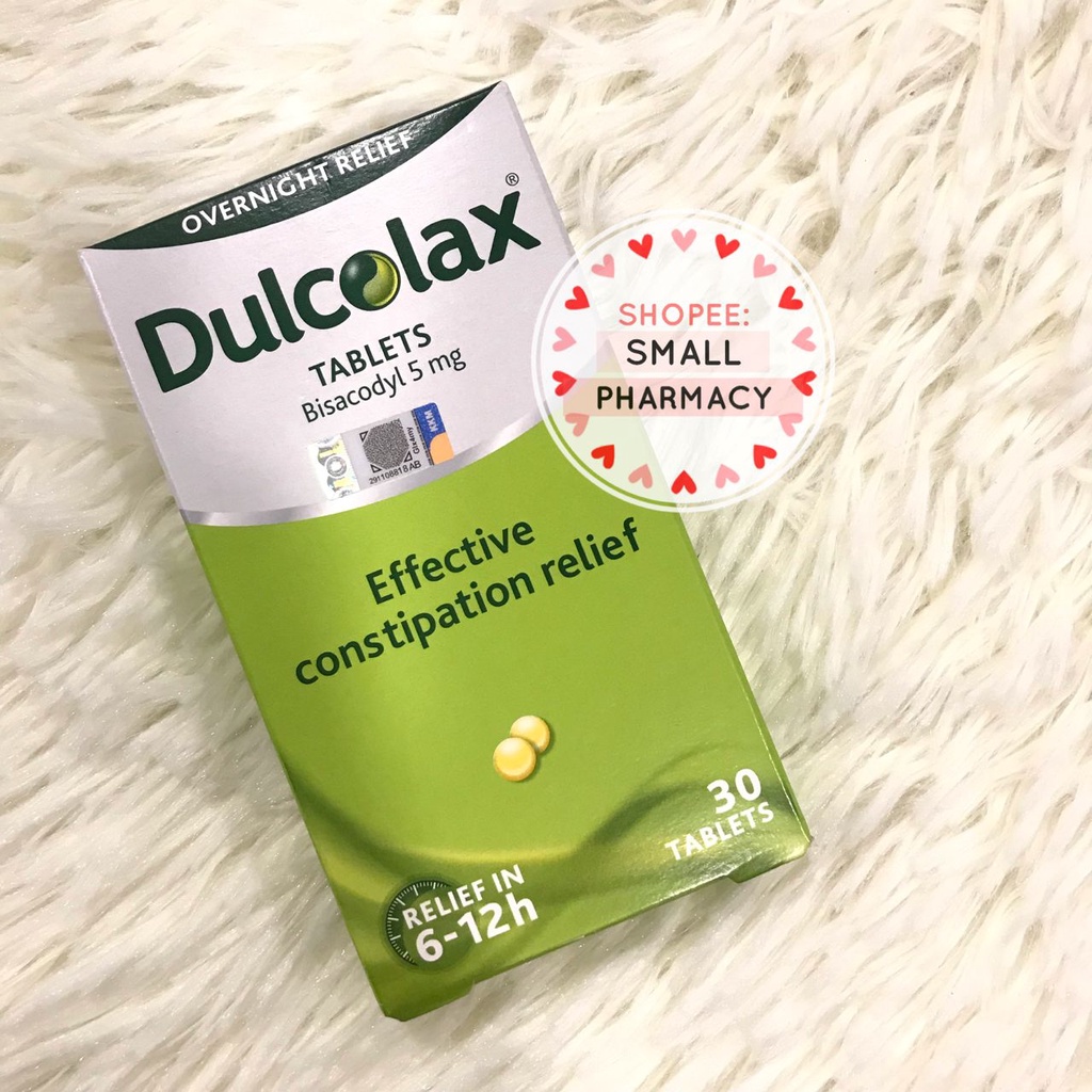 DULCOLAX TABLETS STRIP 5MG 20s / 30s / 200s | Shopee Malaysia
