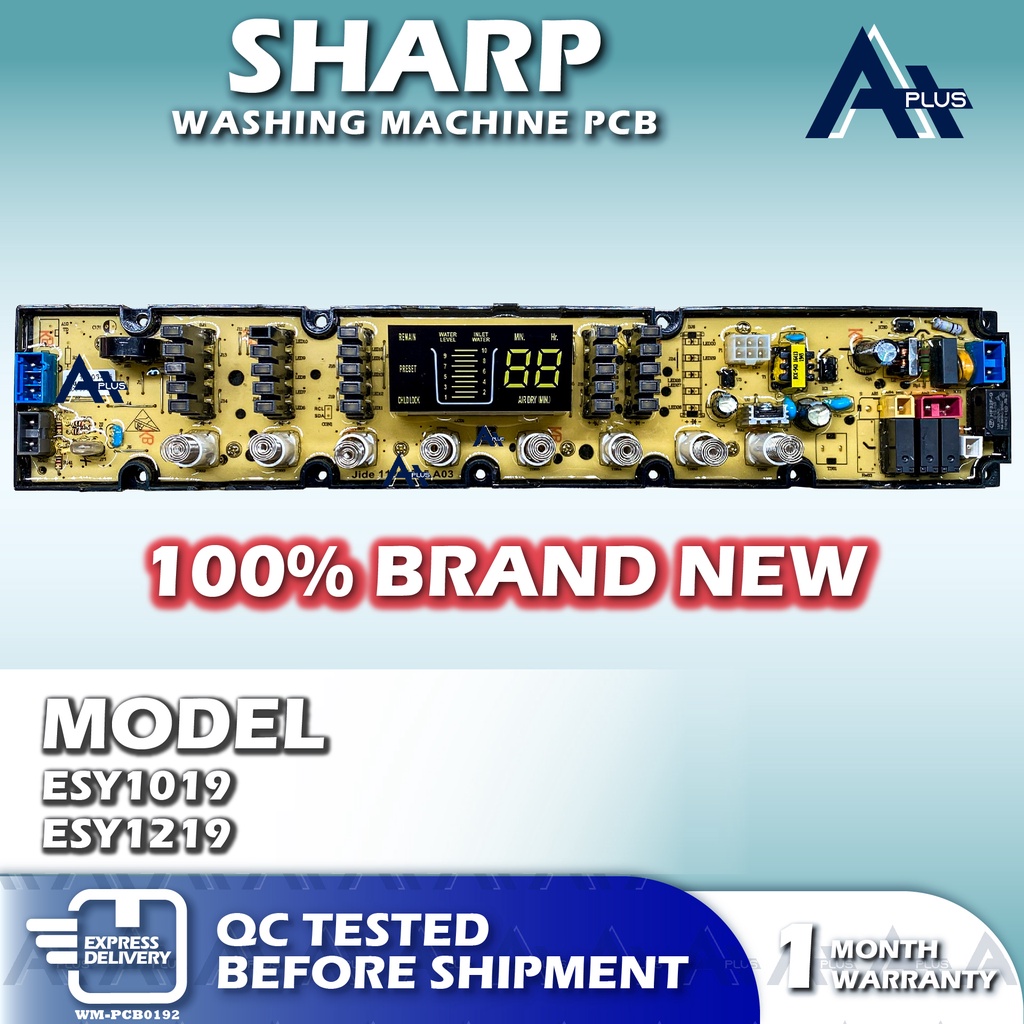ESY1019 / ESY1219 SHARP Washing Machine PCB Board BOARD MESIN BASUH ...