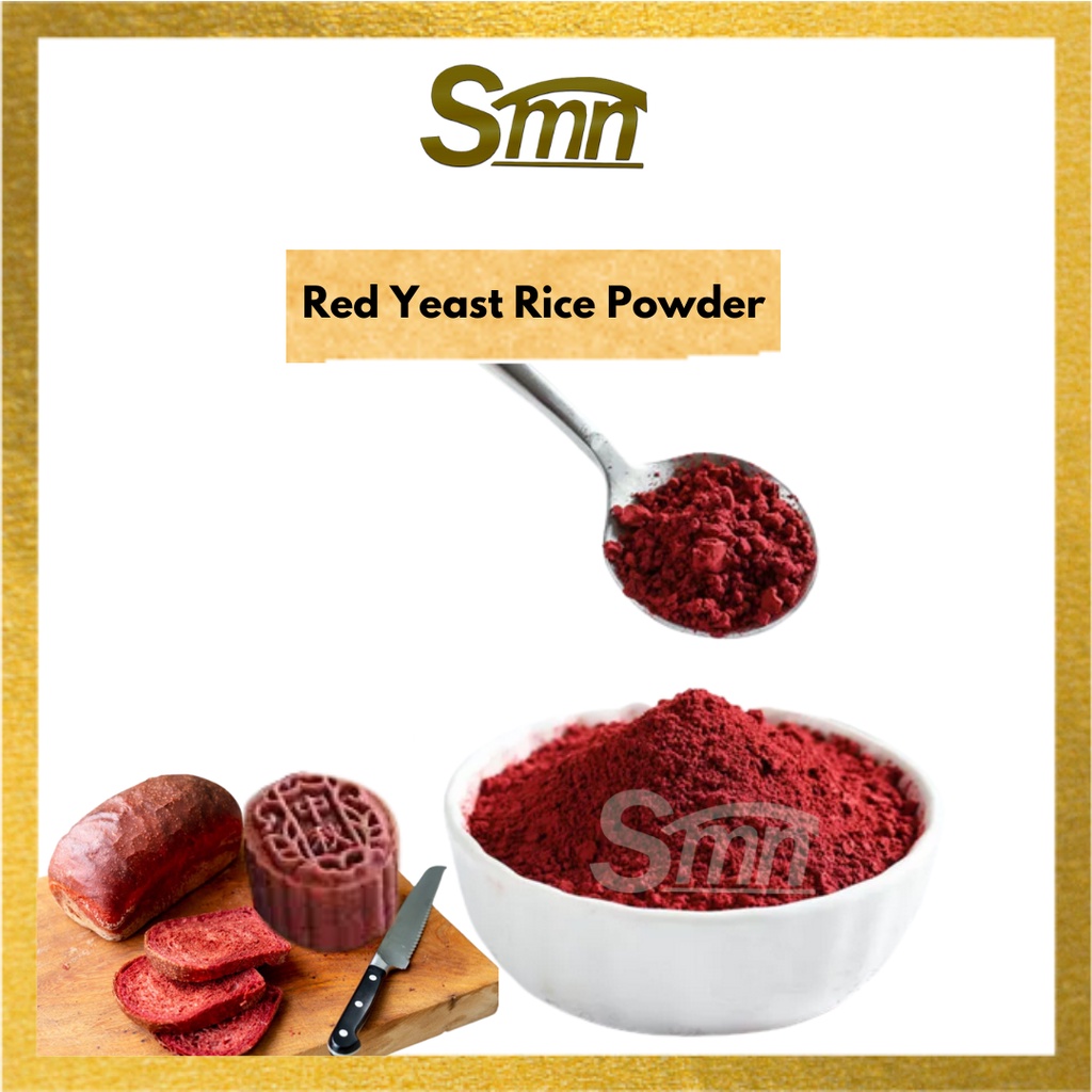 READY STOCK Red Yeast Rice Powder Small 50g / 30g 小包 红菊粉 红曲米粉 Serbuk ...