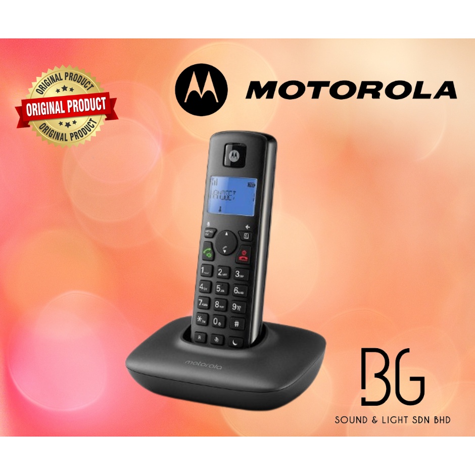 CLEAR STOCK Motorola T401 Cordless Dect Phone Digital Wireless (Home ...