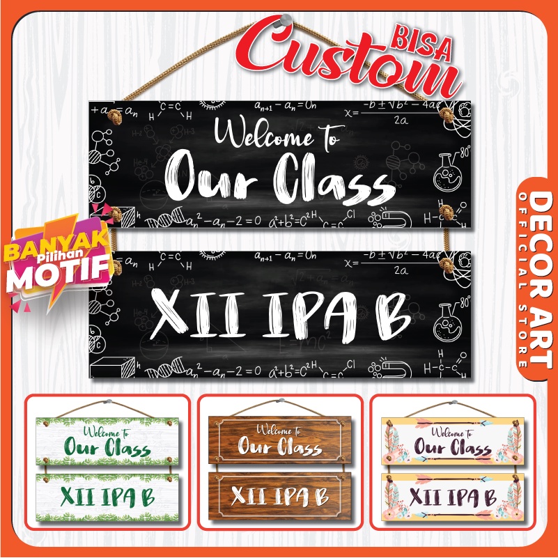 Custom CLASS - School CLASS Display Decorations Ready to Install 2 ...