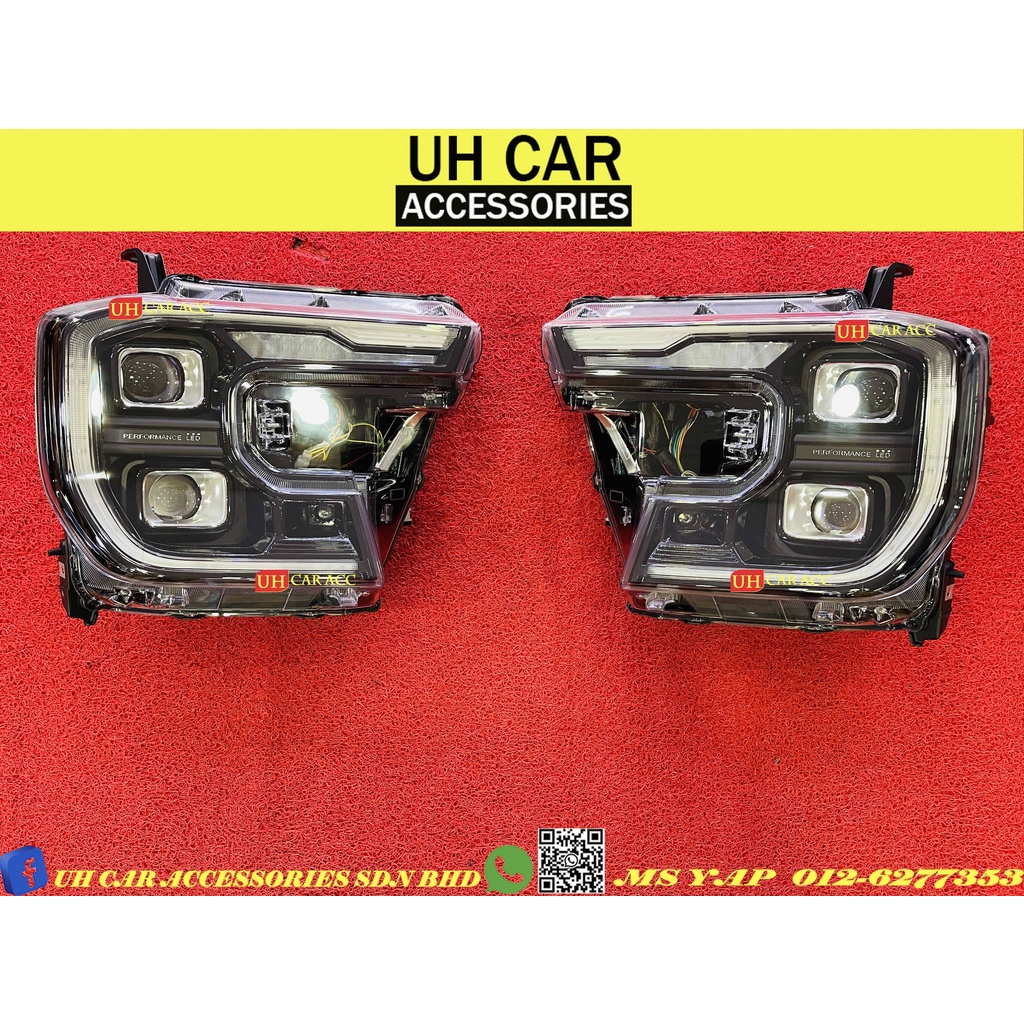 FORD RANGER T9 2022 XL XLT CONVERT WILDTRAK RAPTOR LED HEADLAMP ...