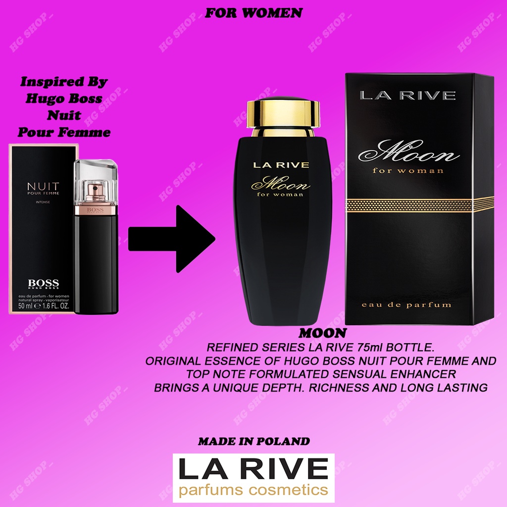 PERFUME LA RIVE MOON EDP 75ml (ORIGINAL) | Shopee Malaysia