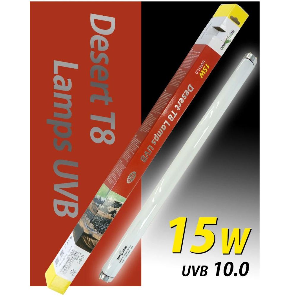 Repti Zoo UVB 10.0 Desert T8 Light Tube 43cm (15W) | Shopee Malaysia