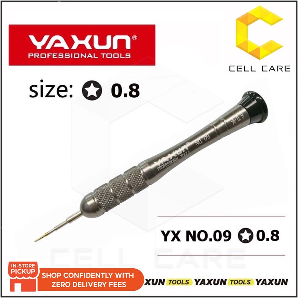 YAXUN No.05 Pentalobe P2 0.8mm Screwdriver Magnetic Screw Driver Tool ...