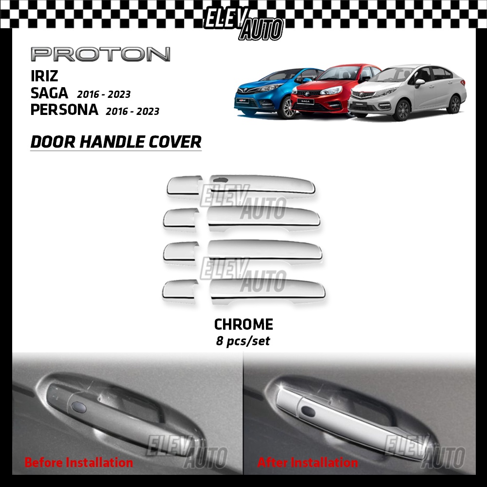 Proton Iriz Persona Saga VVT Door Handle Cover Accessories Carbon ...
