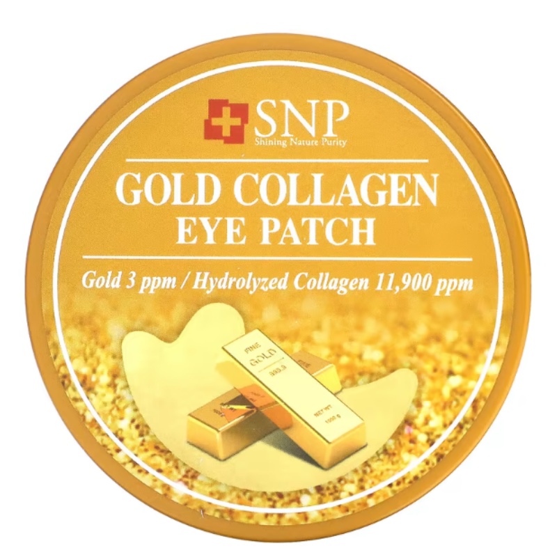 SNP Gold Collagen Eye Patch (60 patches) Expiry date: 2027.05 | Shopee ...