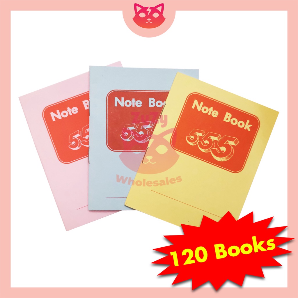 120 Books Notebook 555 Economy Pocket Book Buku Nota 555 (8cm x 10.5cm ...