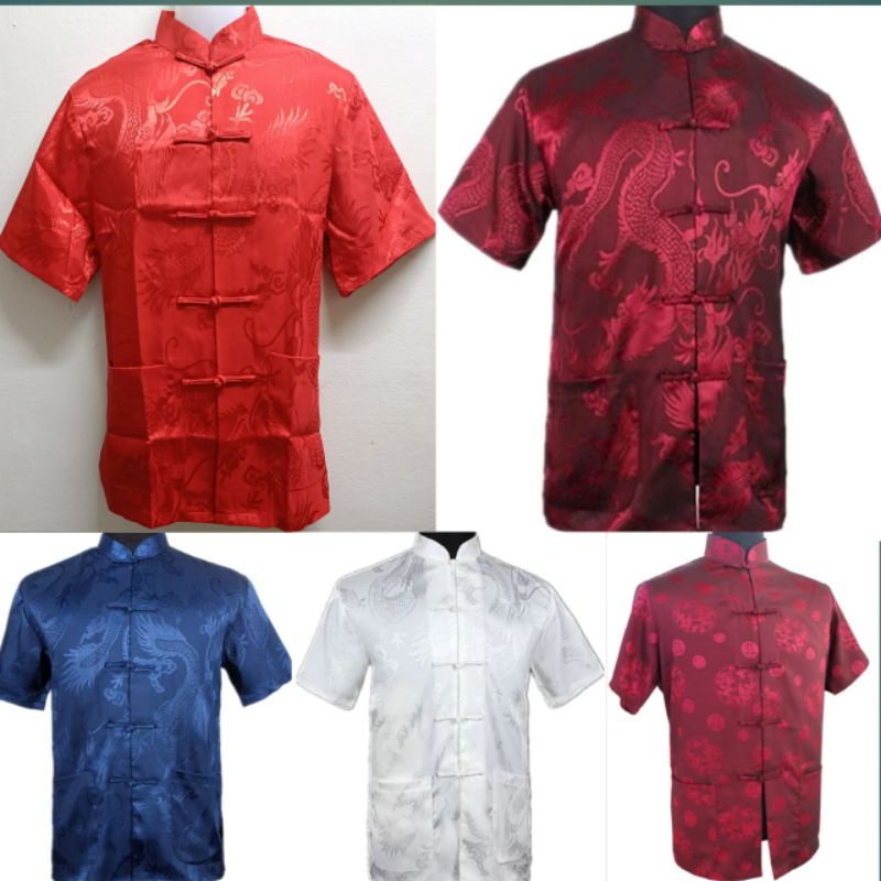 Small/Big Dragon Chinese Traditional Men Samfu | Shopee Malaysia