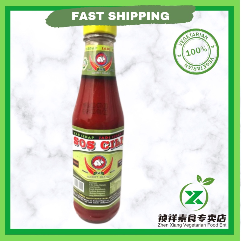 Sos Chili (rabbit brand )/白兔牌辣椒酱/素食/vegetarian | Shopee Malaysia