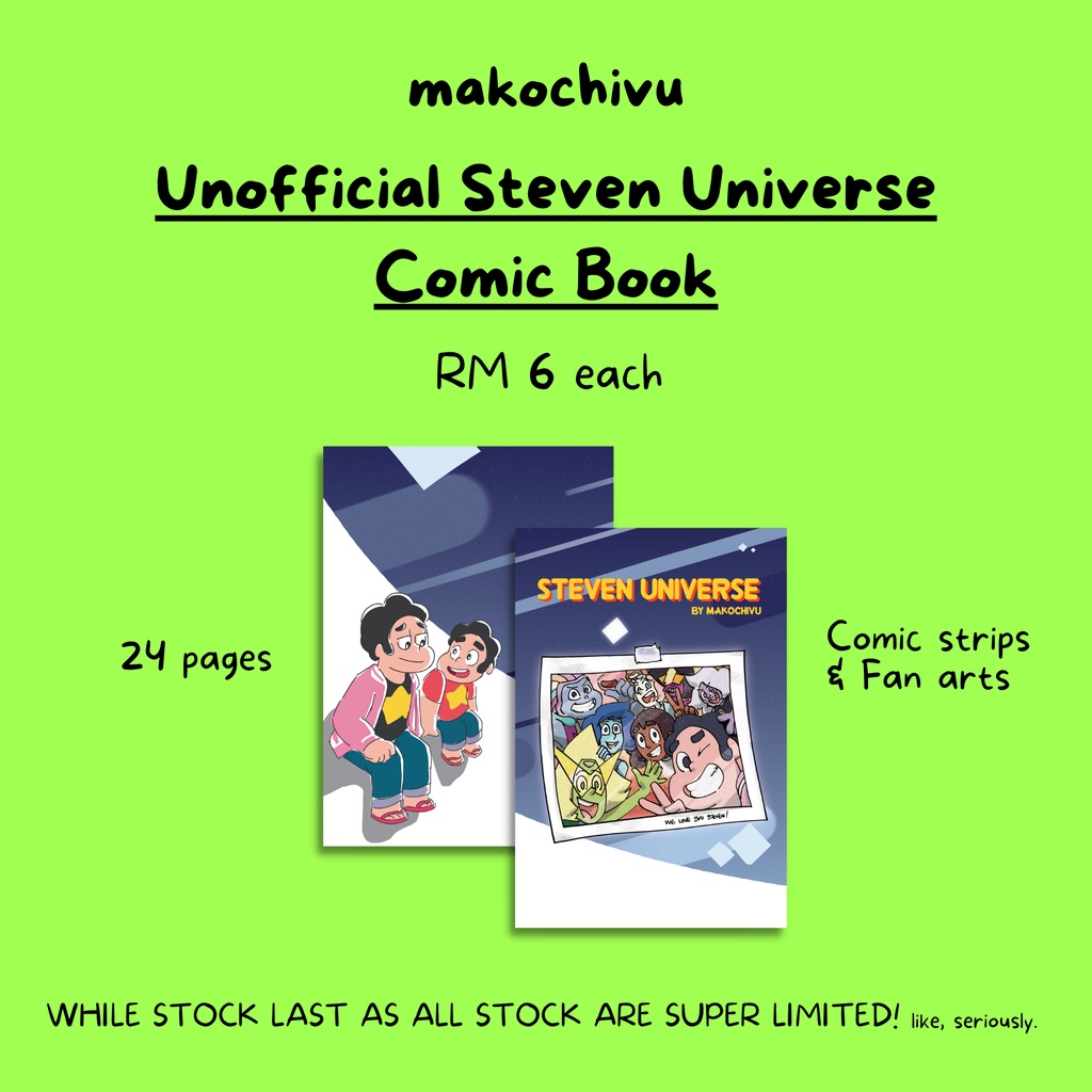 makochivu's Unofficial Steven Universe Comic Book | Shopee Malaysia