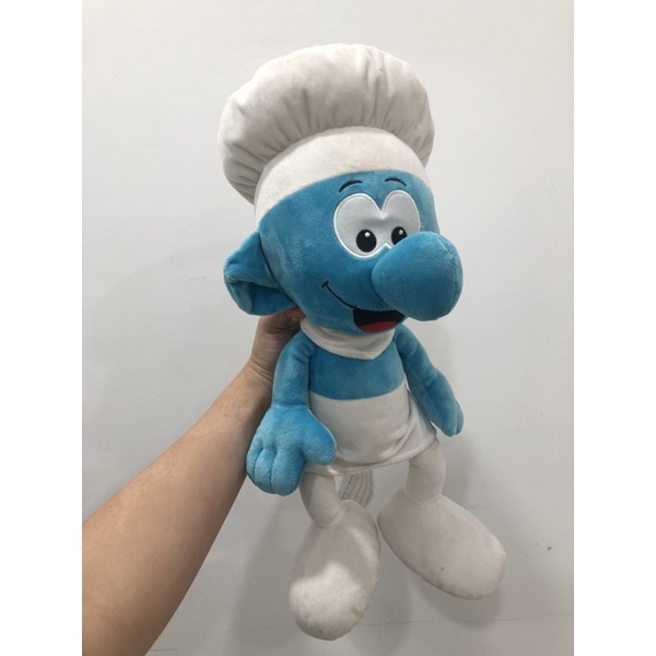 (Clearance Price) 40CM The Smurfs Chef Stuffed Toys (Original) | Shopee ...