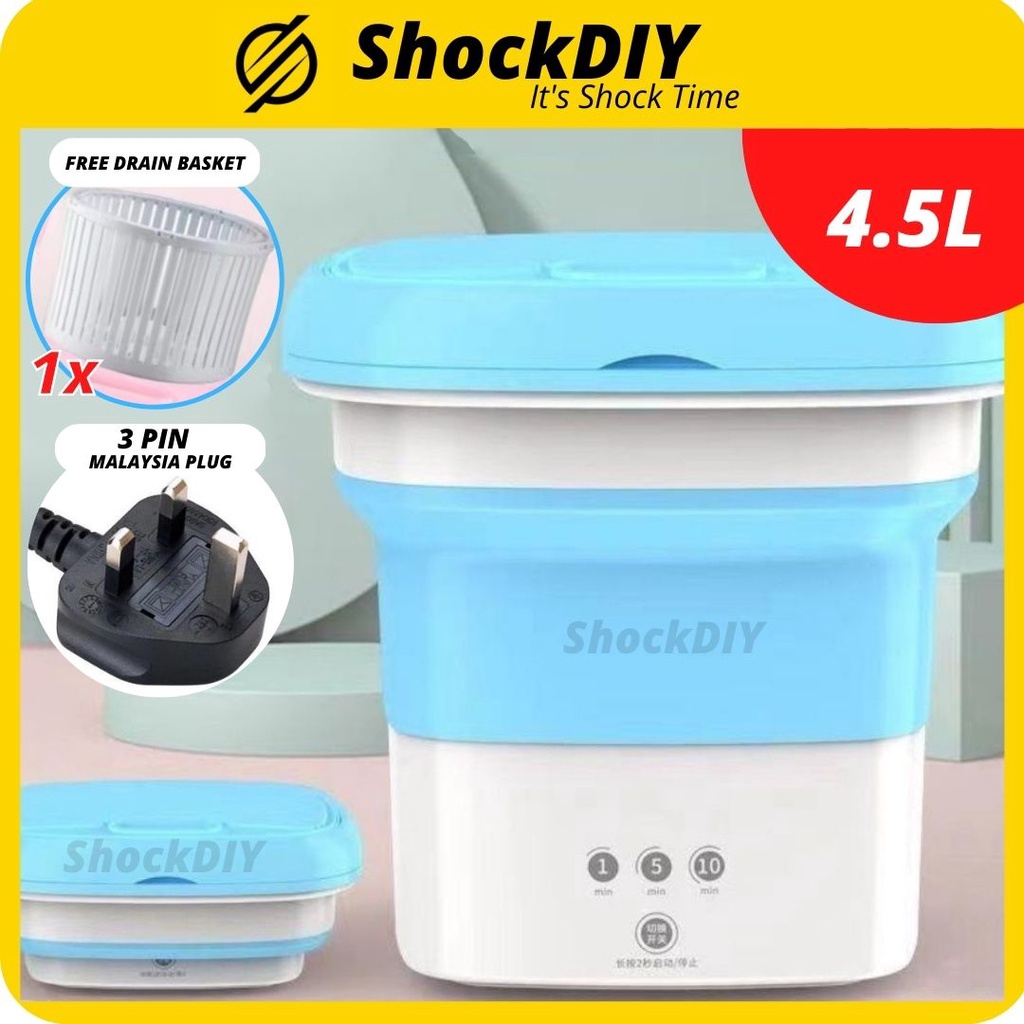 Portable Travel Clothes Cleaning Laundry Baby Clothes Folding Mini ...