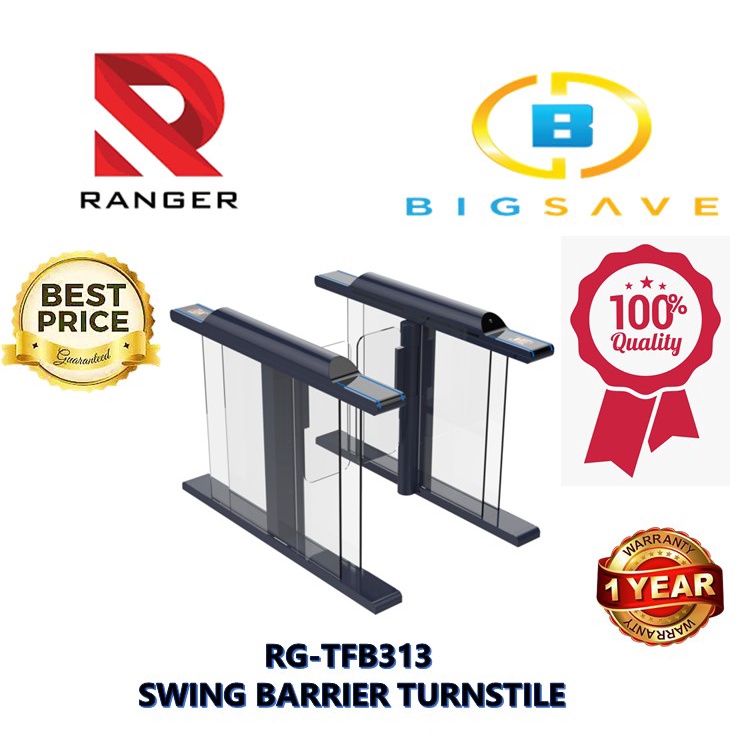 RANGER RG-TFB313 SWING BARRIER TURNSTILE | Shopee Malaysia