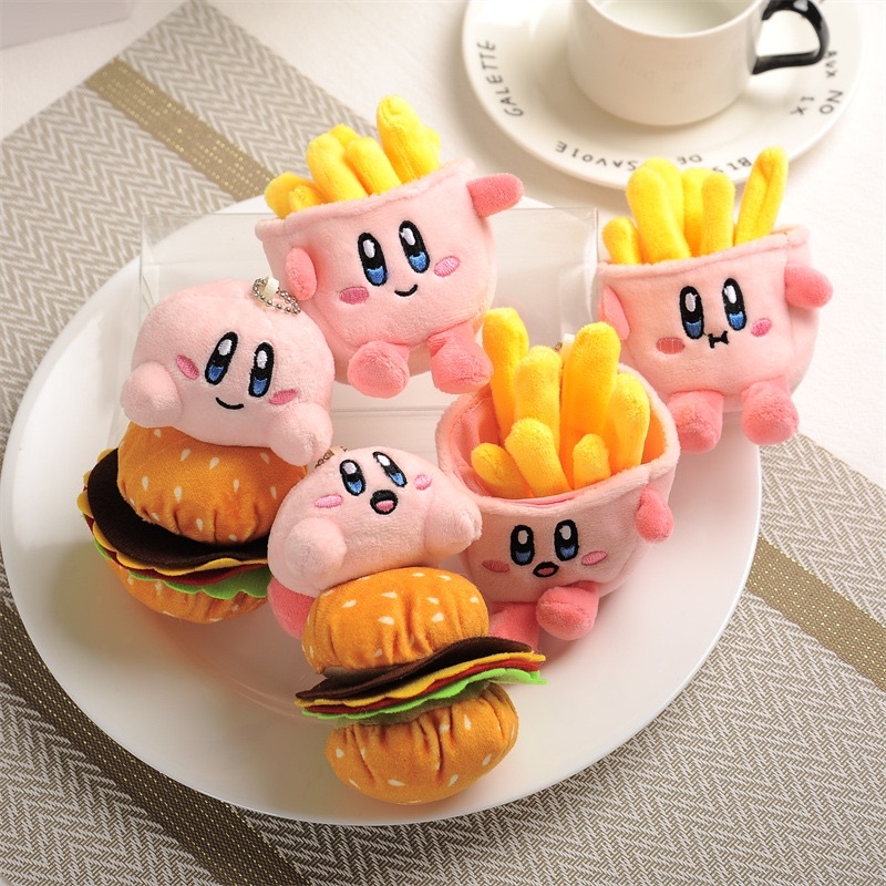 🎀 pixie planet - kirby burger plush keychain 🎀 | Shopee Malaysia