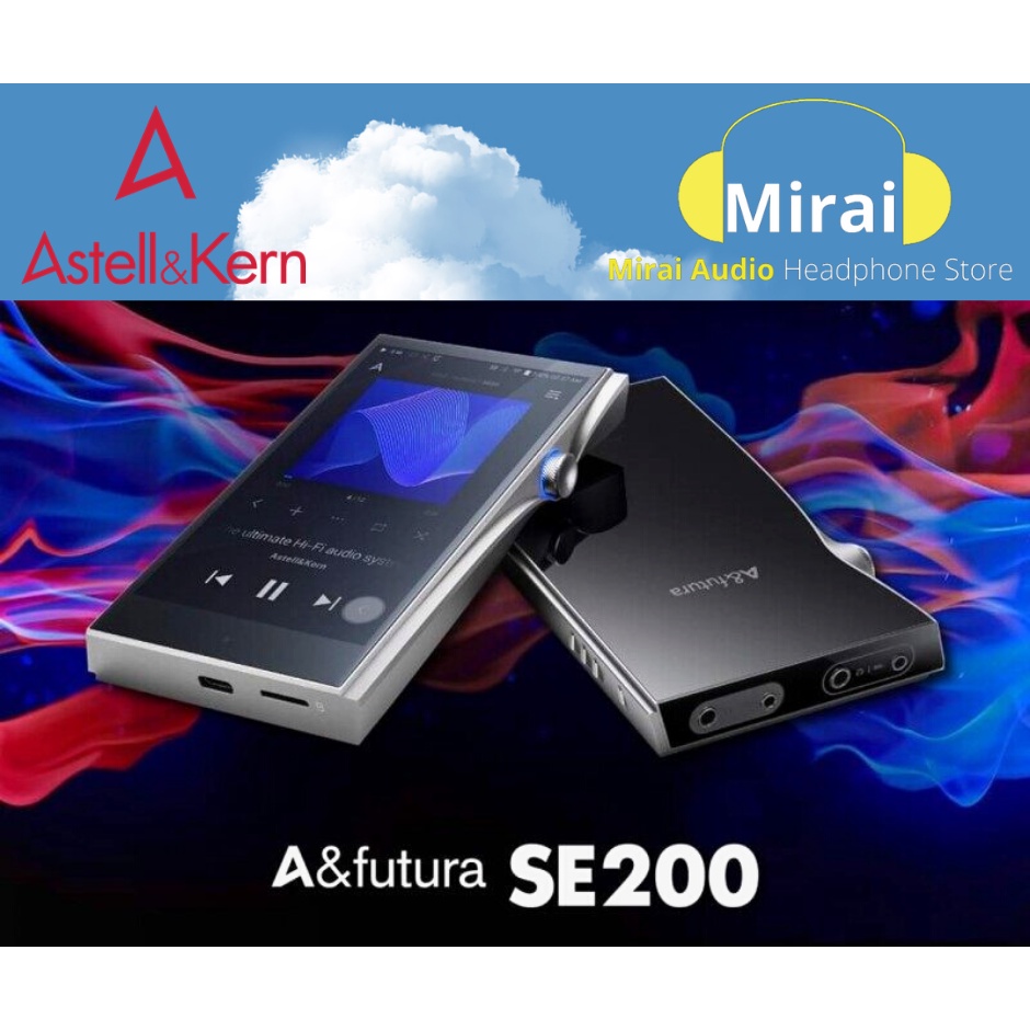 AK Astell&Kern Se200 A&futura Digital Audio Player AKM ESS ES9068AS x2 AKM 4499eq | Shopee Malaysia