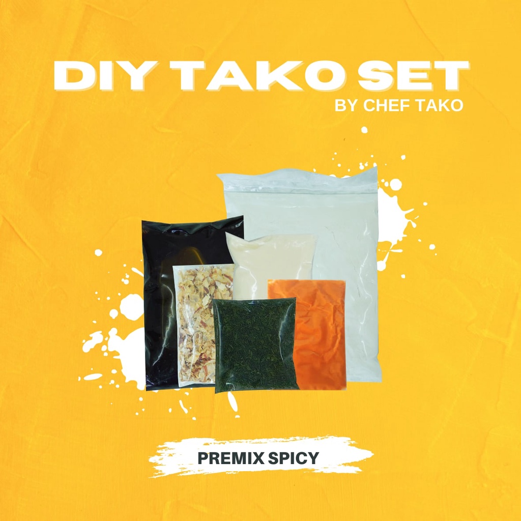 SET DIY TAKOYAKI BY CHEF TAKO / SET LENGKAP MUDAH TAKOYAKI | Shopee ...
