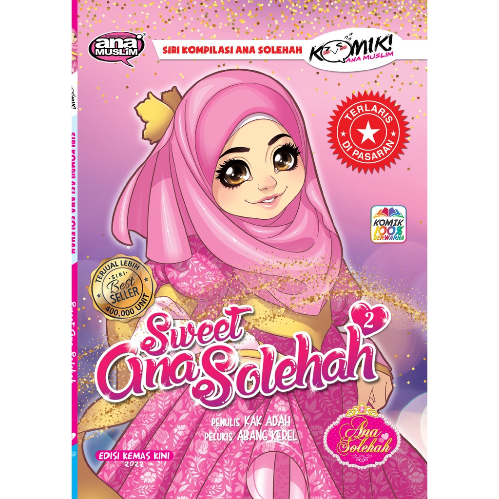 ANA MUSLIM - KOMIK SWEET ANA SOLEHAH 02 (REPRINT) | Shopee Malaysia