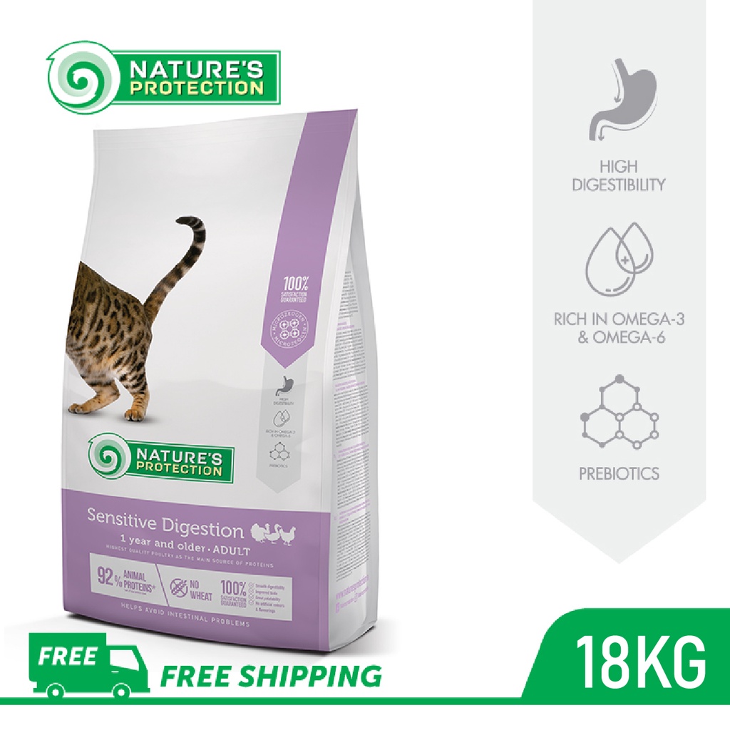 "Sensitive Digestion" (18KG) · Poultry | Adult Cat Food [Super Premium ...