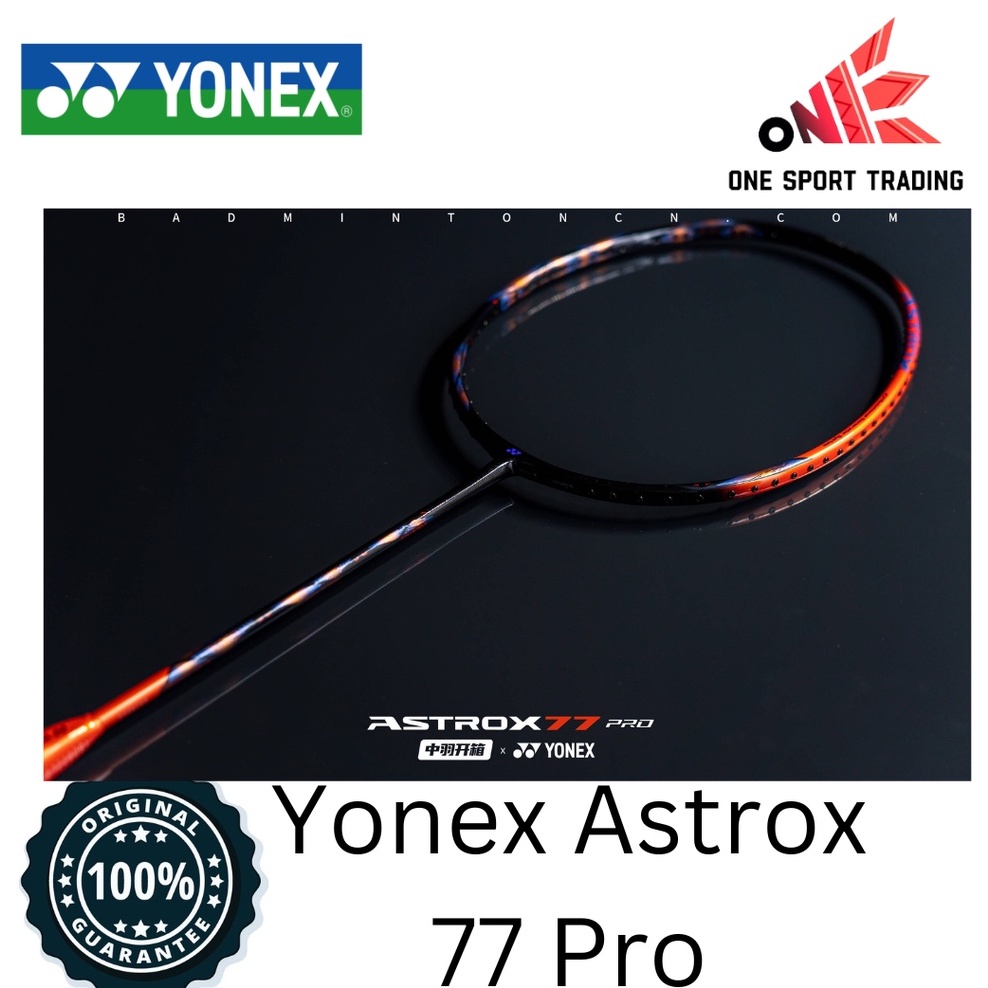 (Ready Stock) Yonex Astrox 77 Pro Badminton Racket (Free String & grip ...