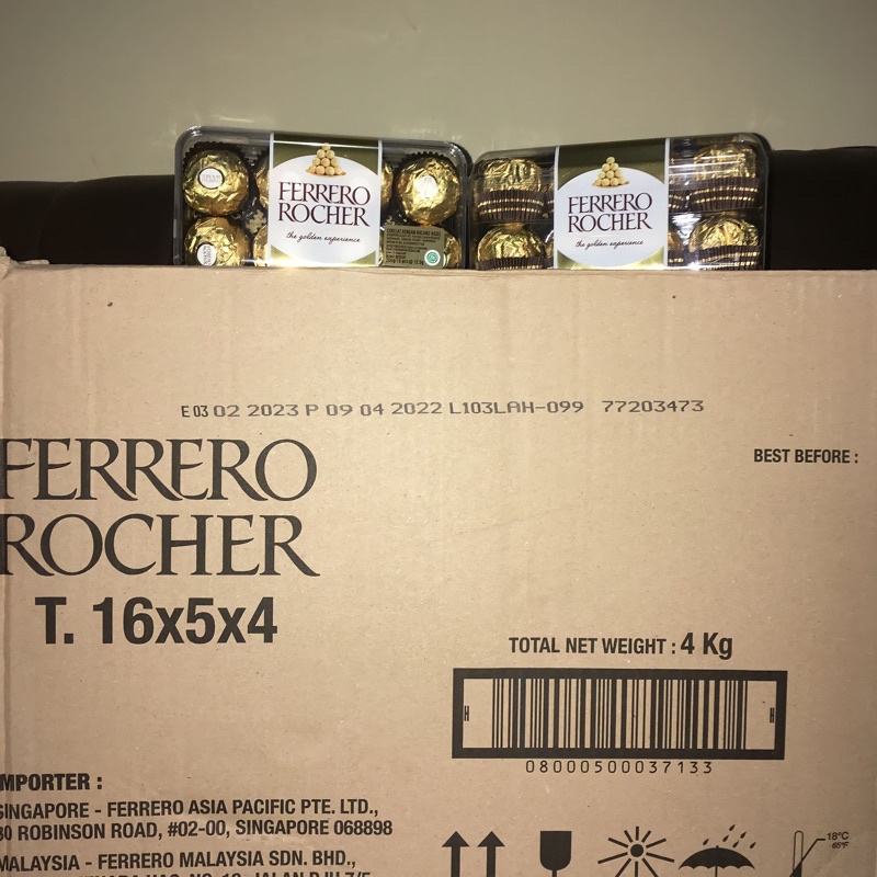 Ferrero Rocher T16 200gr | Ferrero Rocher Chocolate Filled with 16 ...
