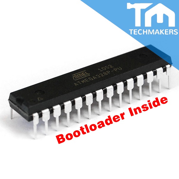 Atmel Atmega328P 8-bit AVR Microcontroller c/w Bootloader [DIP-28 ...