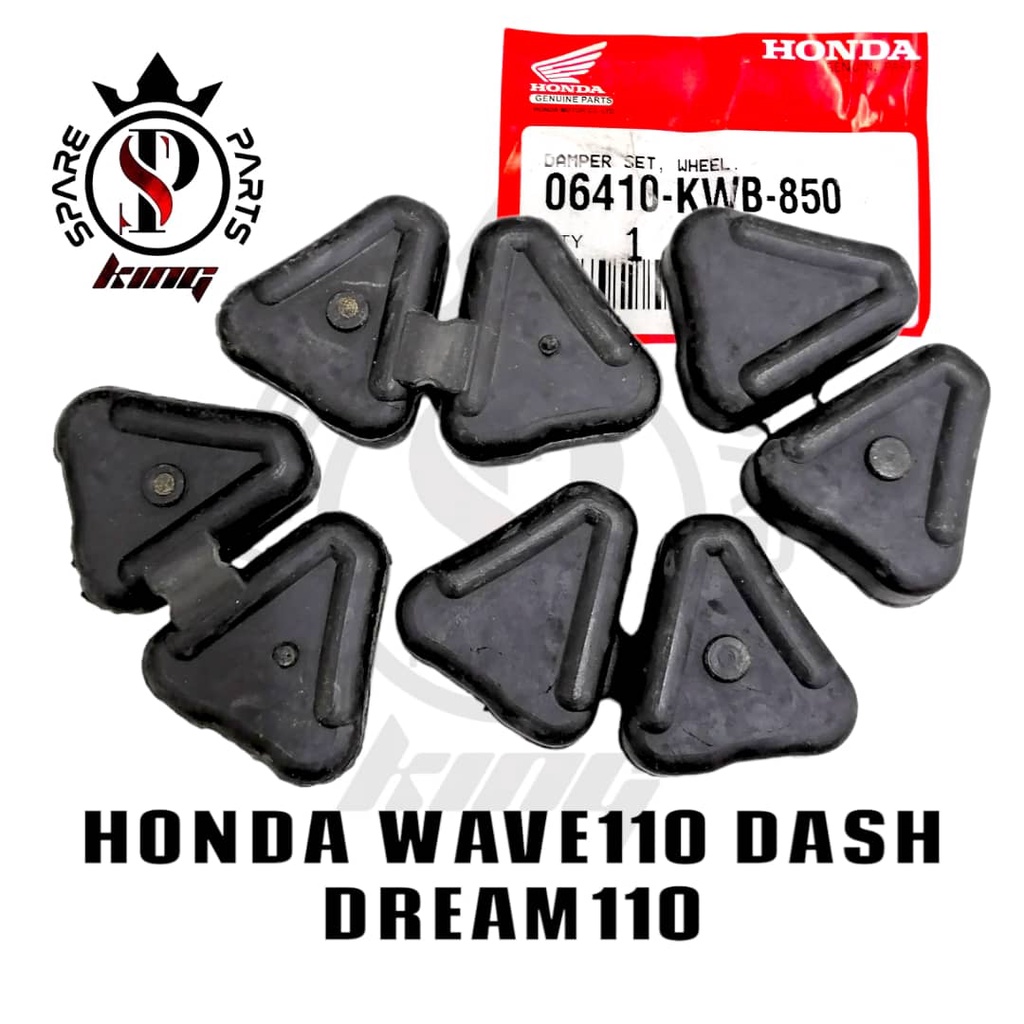 ORI THAILAND HONDA WAVE110 WAVE 110 W110 WAVE DASH DASH110 HUB RUBBER ...