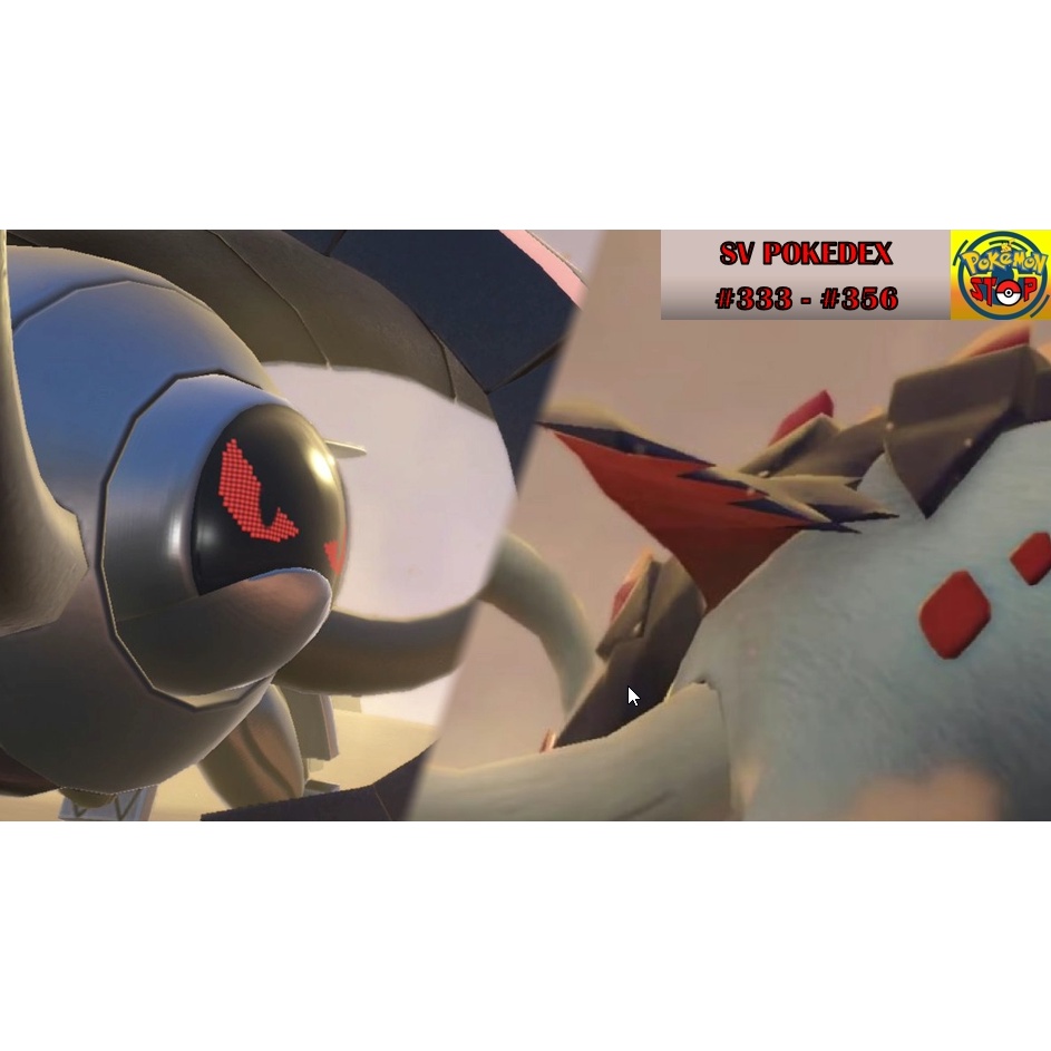 【SV333-356】 Pokemon or Shiny Pokemon on Scarlet & Violet Paradox ...