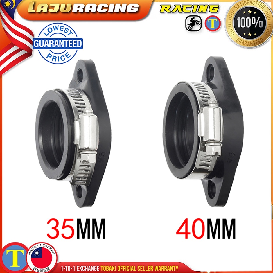 motorcycle Carburetor Adapter Inlet Intake Pipe for PWK 21/24/26/28/30 ...
