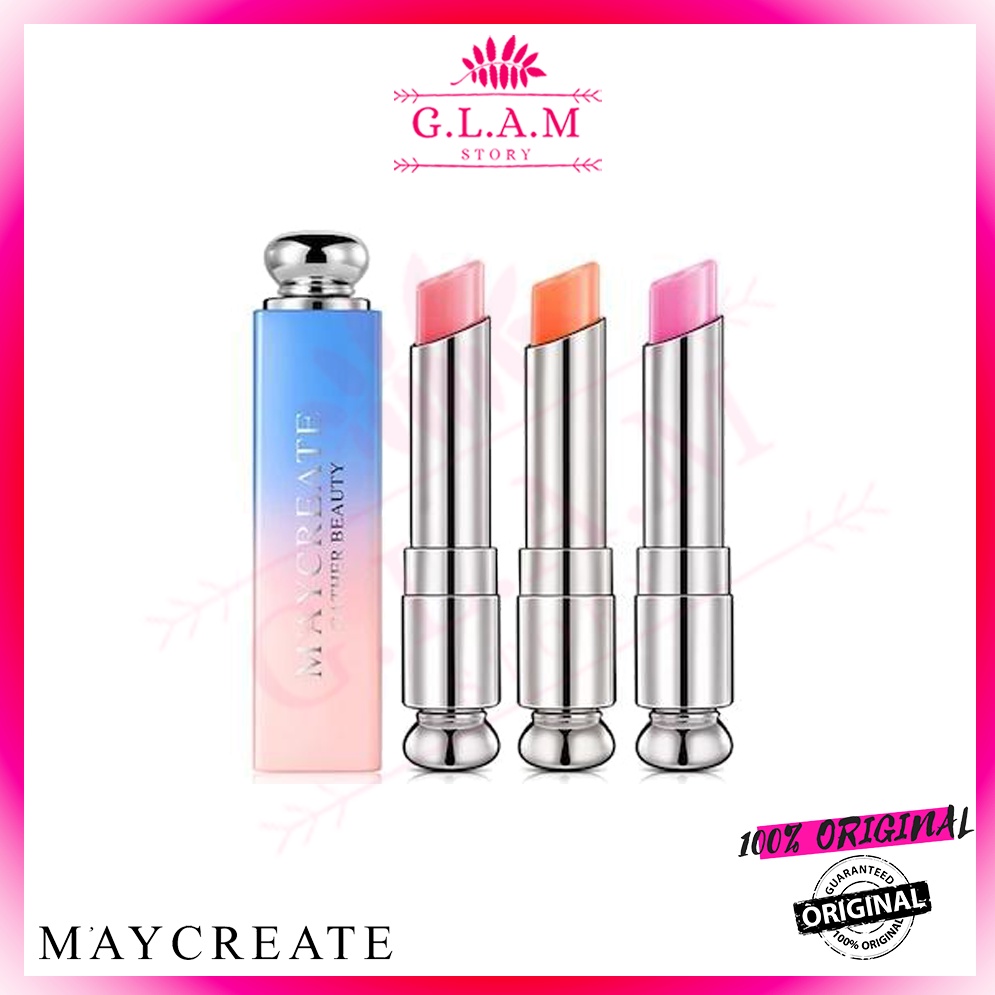 MAYCREATE Lipstick Magic Temperature Change Color lipstick 3.8g [GLAM ...
