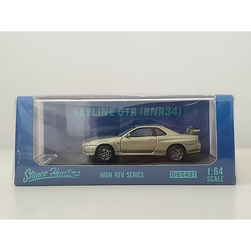 STANCE HUNTERS NISSAN SKYLINE GT-R R34 GOLD | Shopee Malaysia