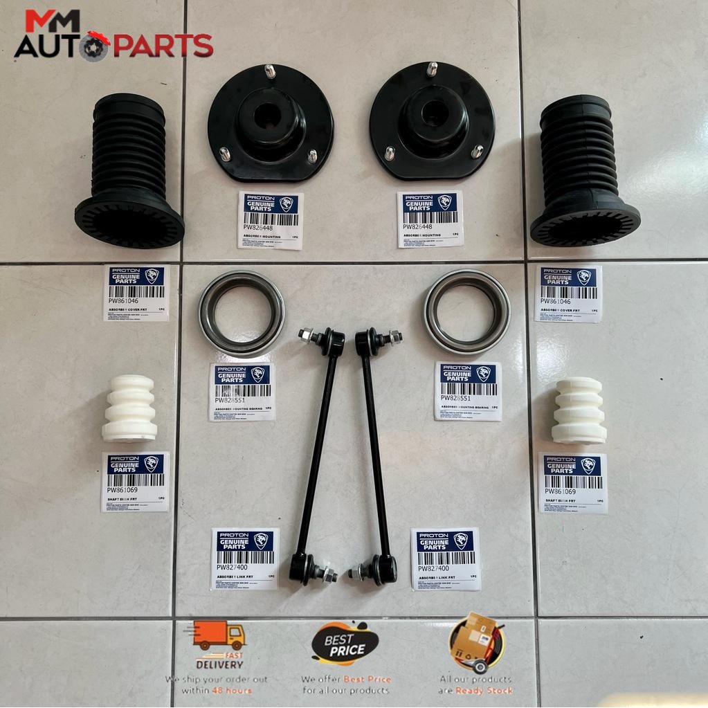 🚨 PROTON 🚨10 ITEM SET PROTON SAGA BLM/ FLX / SAVVY ABSORBER MOUNTING ...