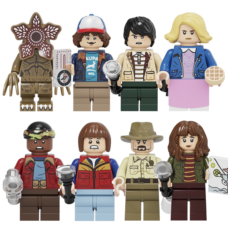 Demogorgon Dustin Mike Lucas Will Chief Jim Joyce Stranger Things ...