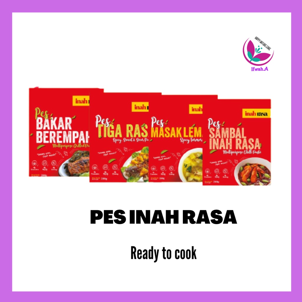Pes Masakan by Inah Rasa - Pes Bakar Berempah, Masak Lemak, Tiga Rasa ...