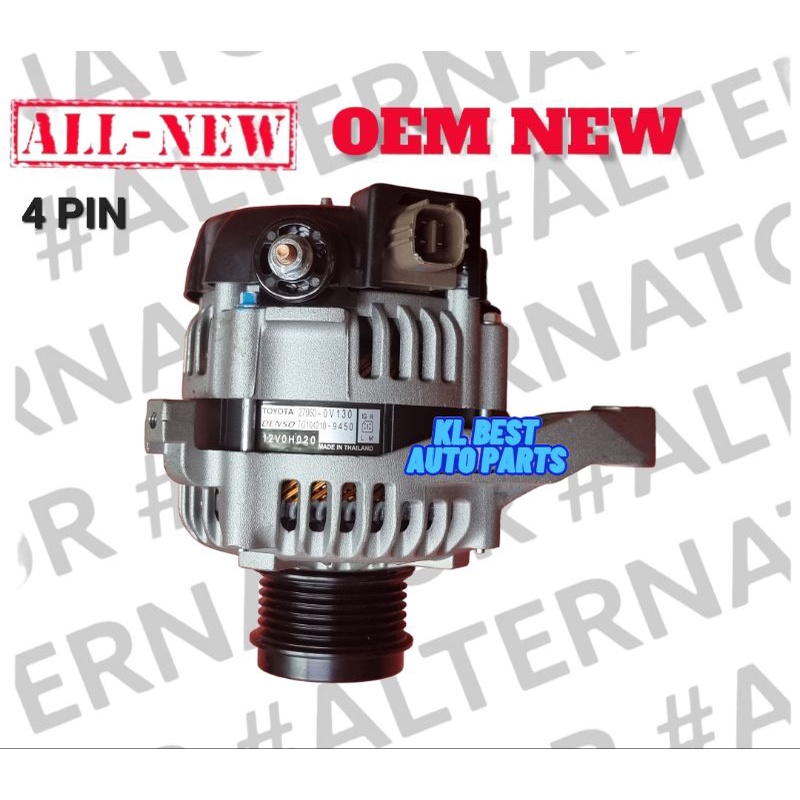 OEM NEW TOYOTA CAMRY ACV50 ACV51 ASV50 ASV51 2.5 ALTERNATOR | Shopee ...