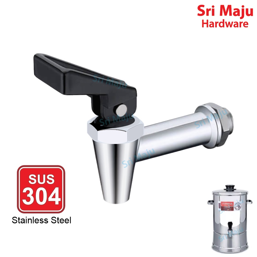 MAJU JBT-JB007 SUS 304 Stainless Steel Jar Bib Tap for Tupperware Zebra ...