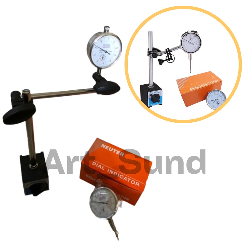 Package Dial Indicator & Magnetic Base Test Stand Gauge Pick Seat ...
