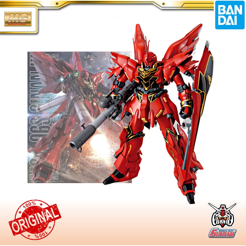 Bandai Gundam MG 1/100 MSN-06S Sinanju Model Kit | Shopee Malaysia