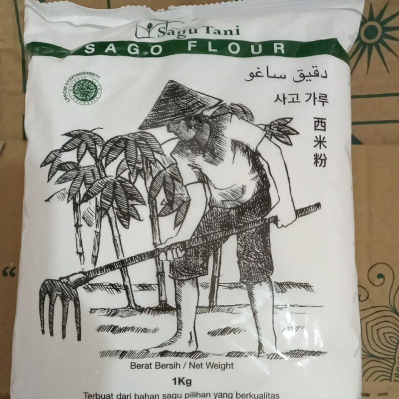 Tepung Sagu/Tapioka cap pak tani 1 kg | Shopee Malaysia