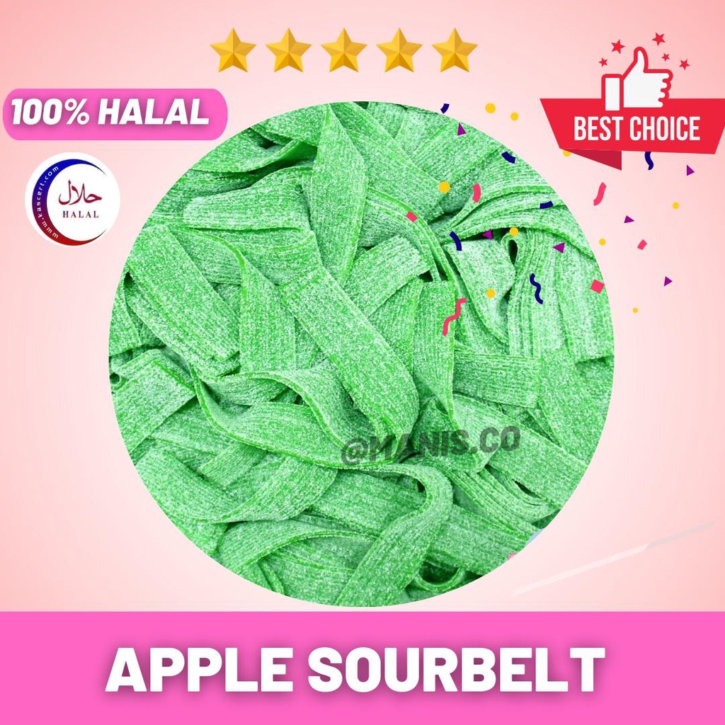 [1Kg] Borong Pack Gummy Turkey Sourbelt Viral Bebeto Haribo Halal ...