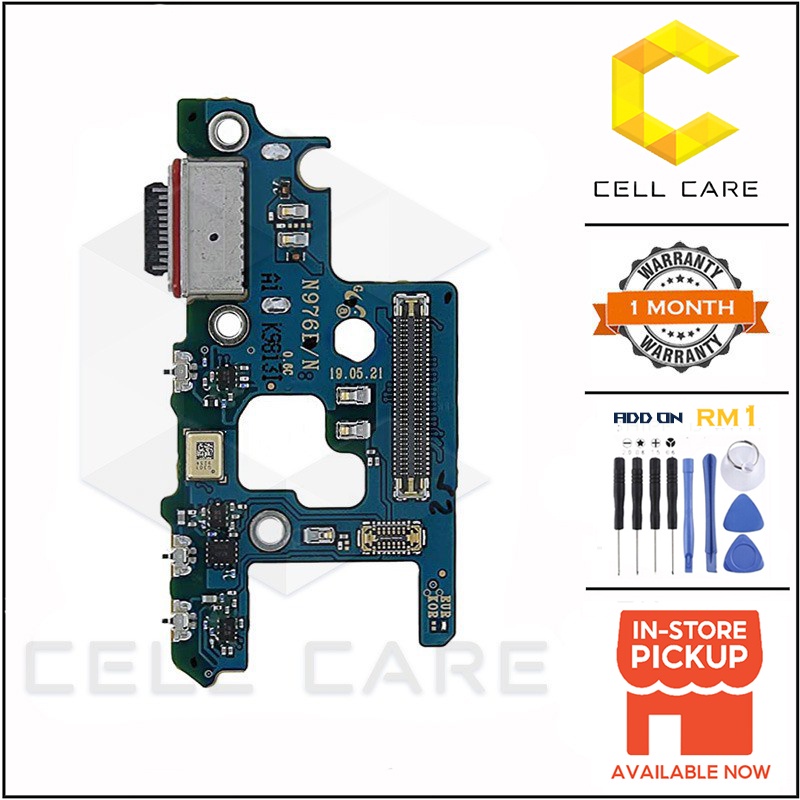 Charging Board USB Port Flex Cable Ribbon Compatible For SM NOTE 10 ...