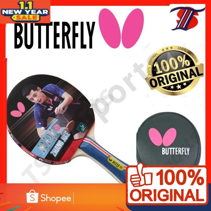 Butterfly RDJ S2 Table Tennis Bat | Shopee Malaysia