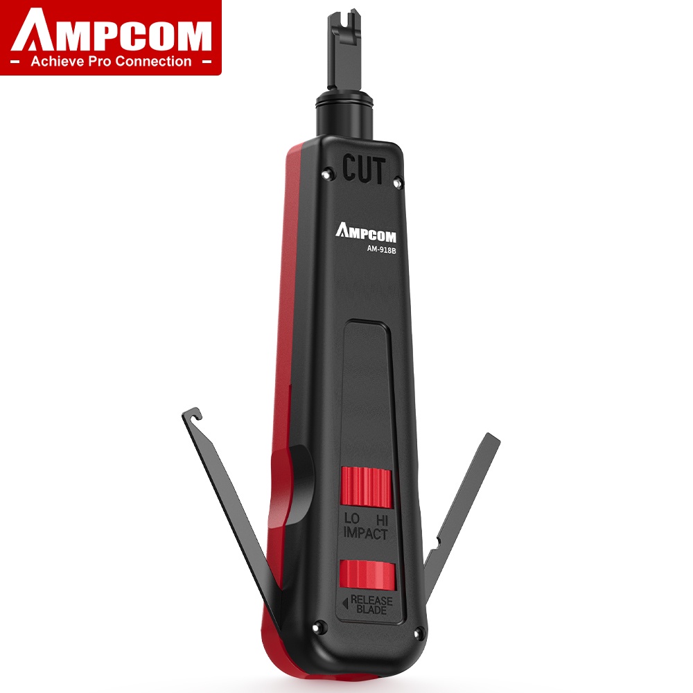 AMPCOM 110 Type Multi-function Network Cable Telephone Impact Terminal ...