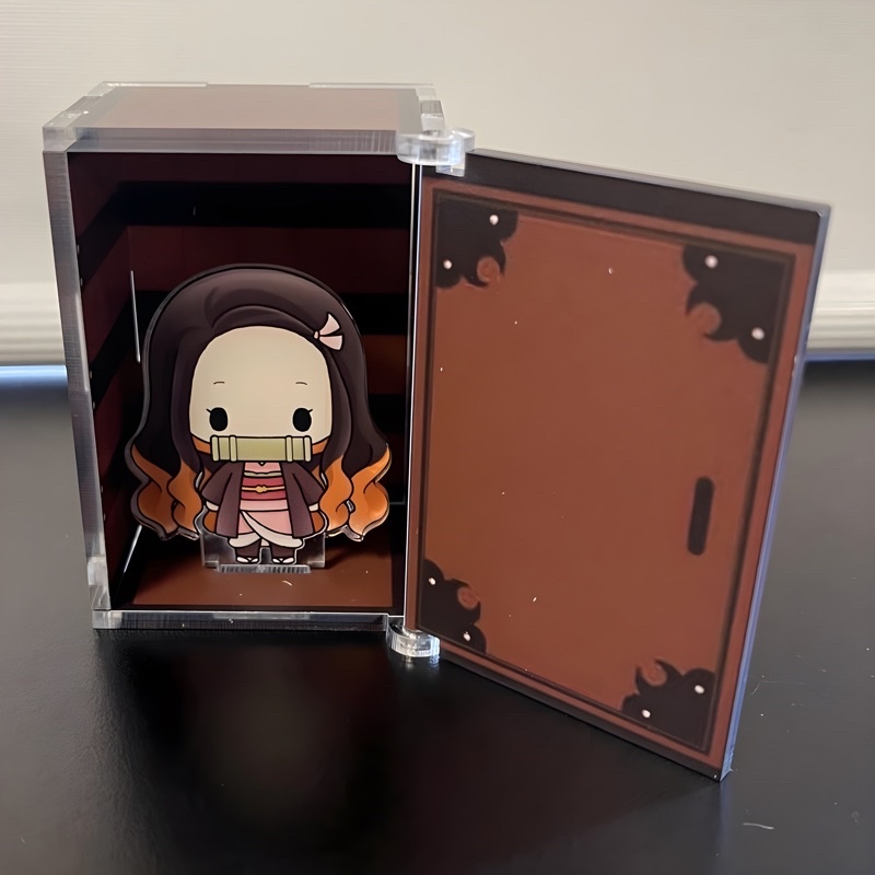 Nezuko Box Model Anime Kimetsu No Yaiba Super Cute Decorative Accessory ...