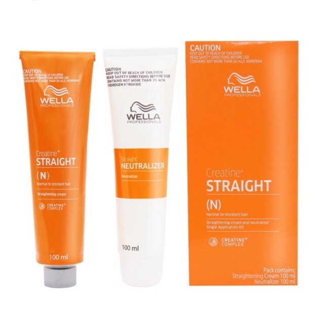 Wella Hair Rebonding Cream Ubat Krim Lurus Rambut -Rebonding 100ml ...