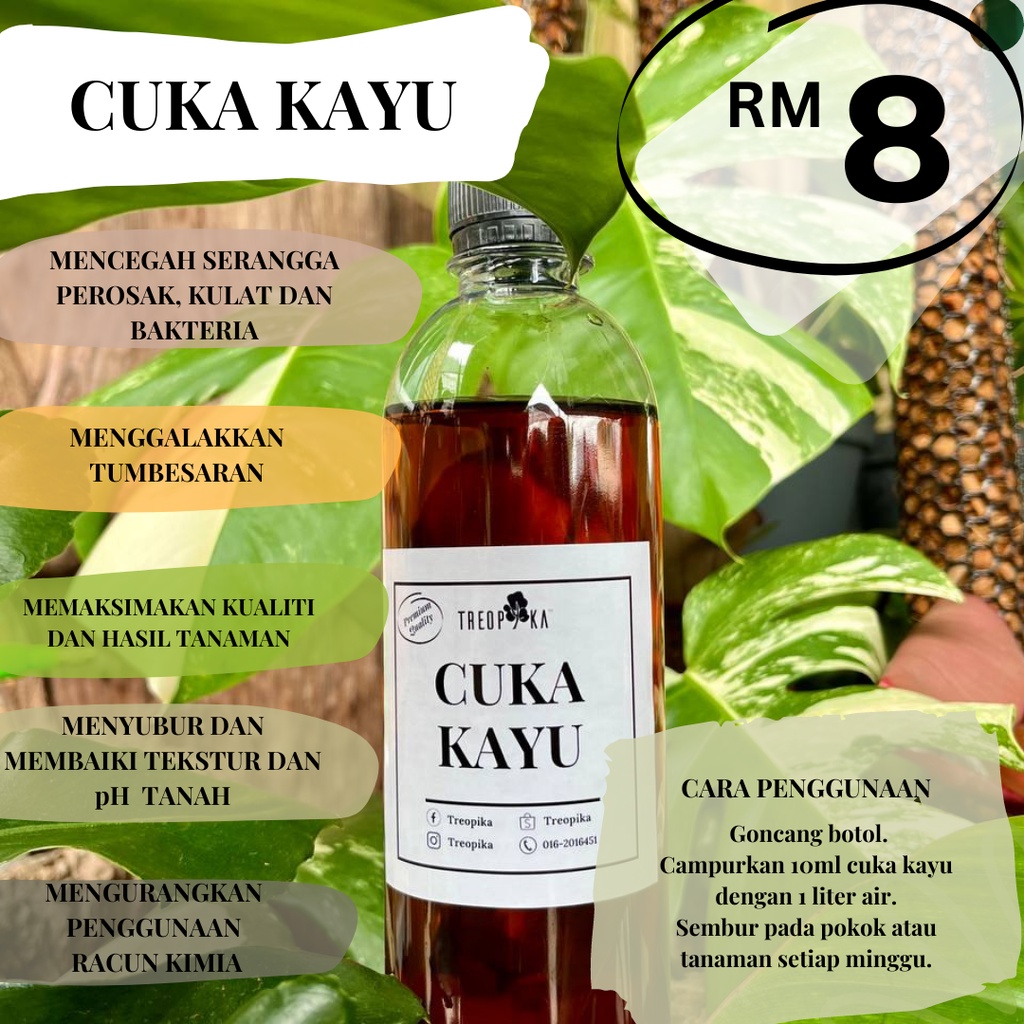 Cuka Kayu Original (500ml) | Shopee Malaysia