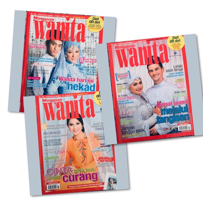 Majalah Mingguan Wanita / 2010 / Majalah Lama | Shopee Malaysia