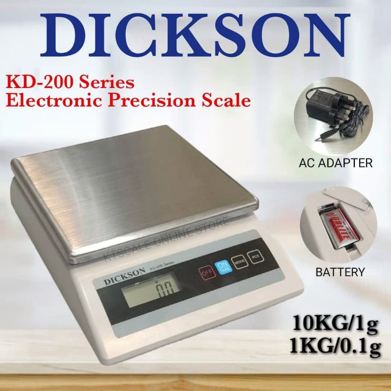 DICKSON DIGITAL WEIGHING SCALE KD200 SERIES | Shopee Malaysia