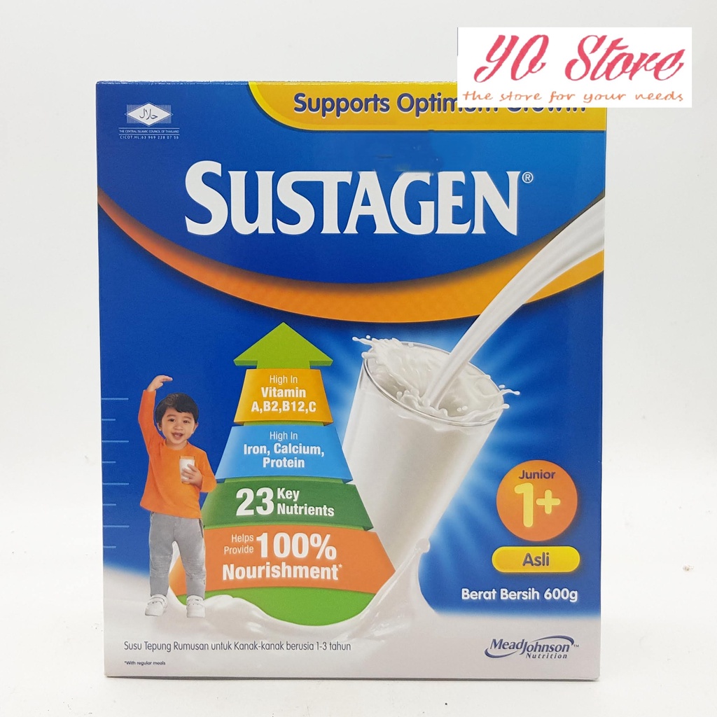 Sustagen Junior 1+ 600gm (Original/Vanilla/Chocolate ) | Shopee Malaysia