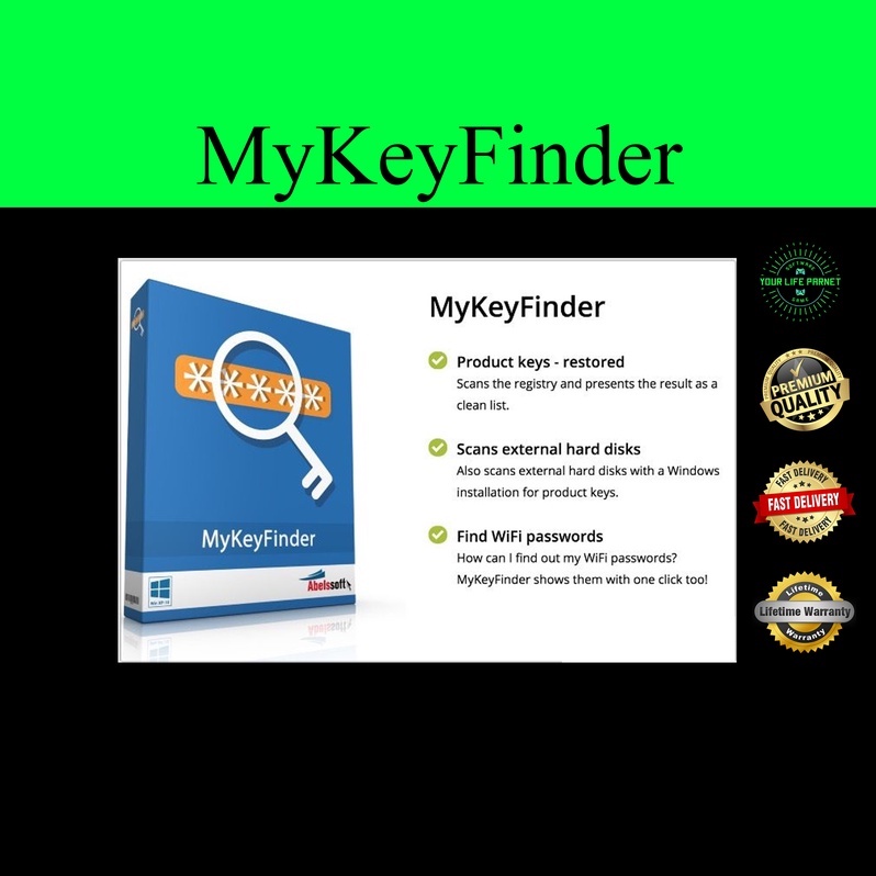 Abelssoft MyKeyFinder Plus 2023 (PC Software) | Shopee Malaysia